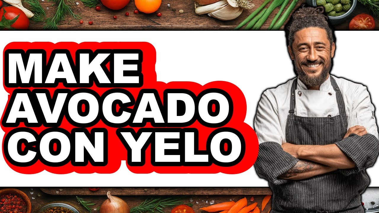 How To Make Avocado Con Yelo (Easy Method) - YouTube