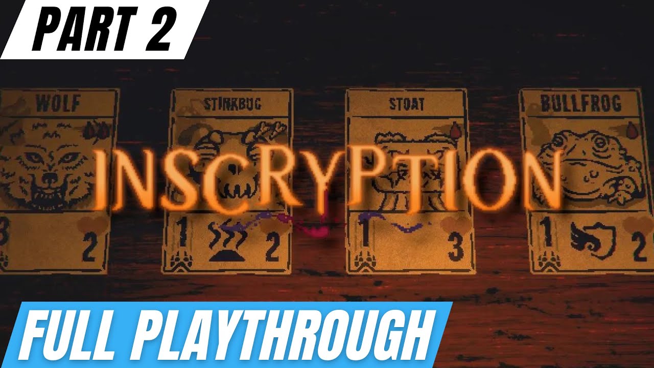 (PS5) DECK BUILDING and 1st BOSS Inscryption - YouTube