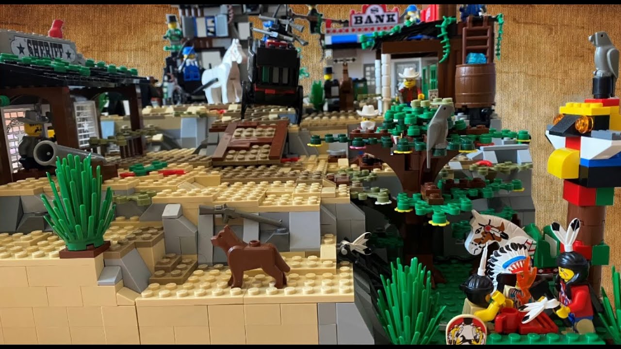 Lego® MOC Western Indiani 2020 - YouTube