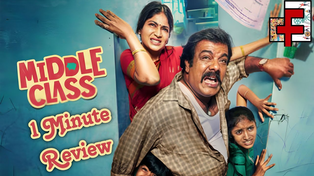 Middle Class Movie 1 Minute Review | Munishkanth | Vijayalakshmi ...