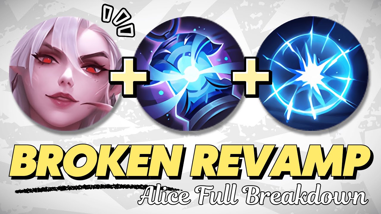 1 VS 5 Spellvamp Queen!! | Alice Revamp Build, Highlights, Analysis ...