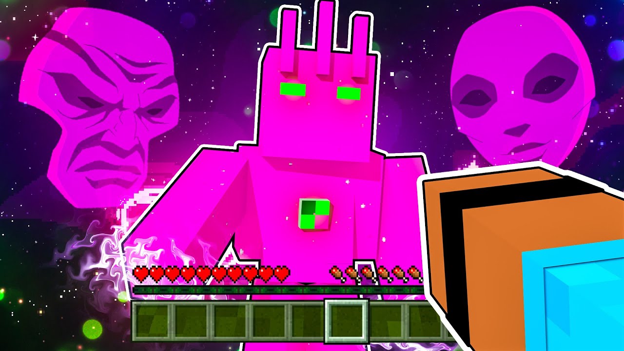 USAMOS O PODER DO ALIEN X FEMININO NO MINECRAFT! - YouTube