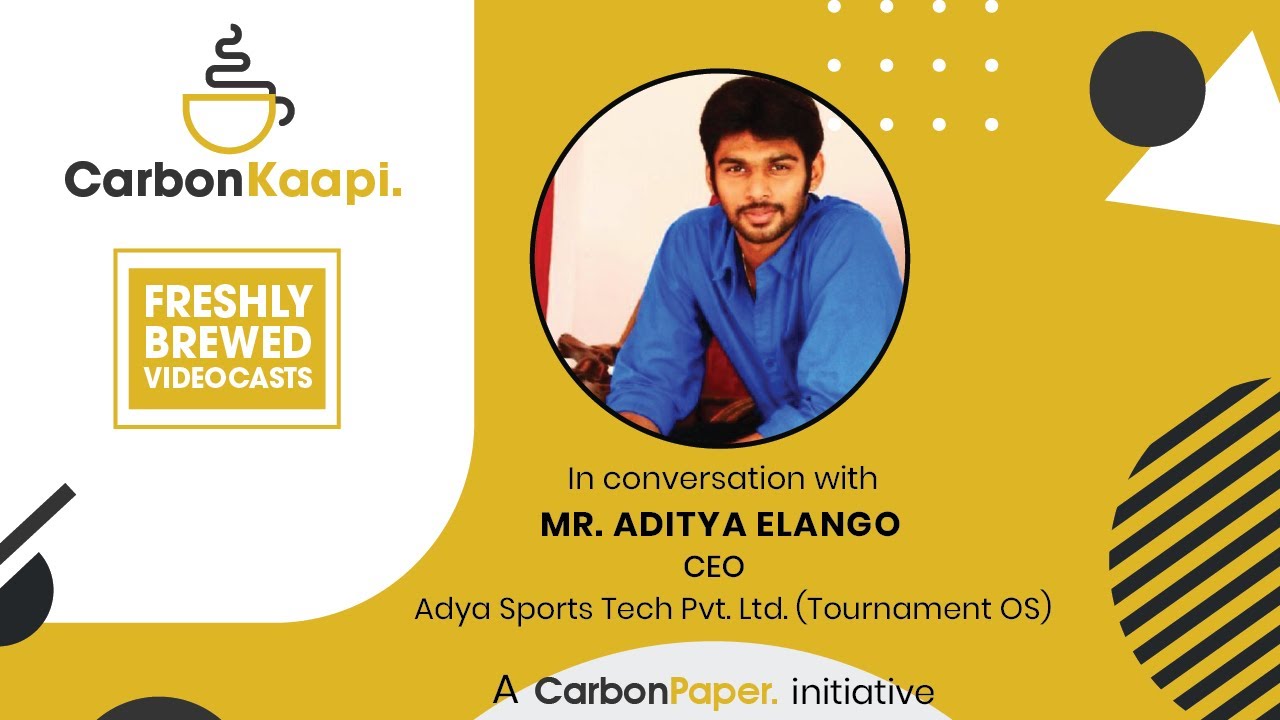 From being a pro badminton player to an entrepreneur | Aditya Elango ...
