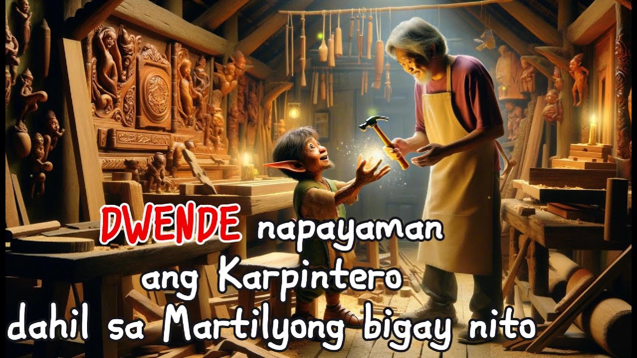 DWENDE pinayaman ang Karpintero dahil sa bigay na Martilyo - YouTube