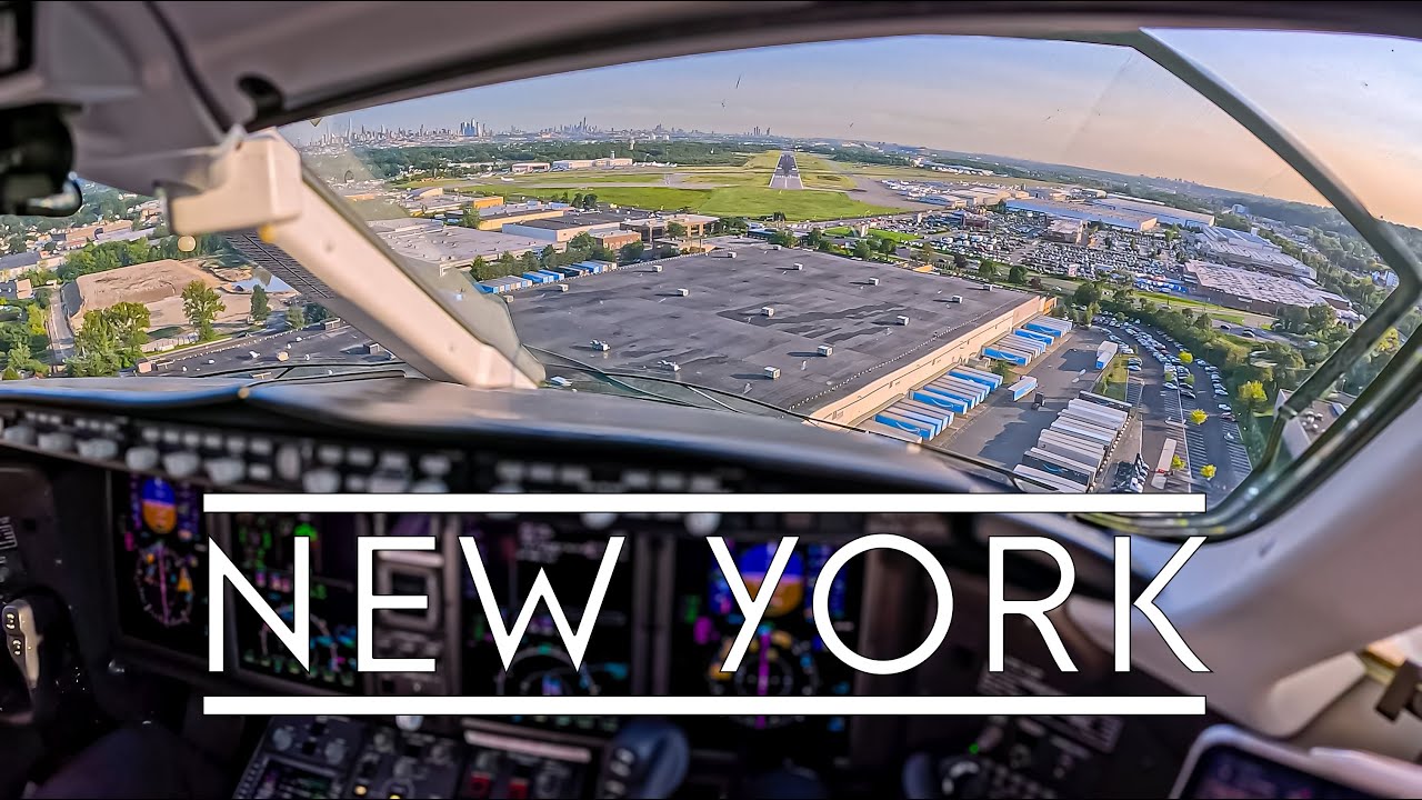 Welcome To New York | Pilot's View - YouTube