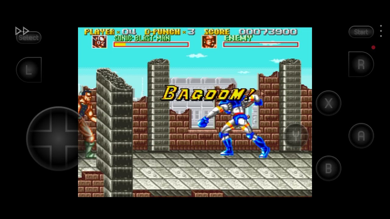 SONIC BLAST MAN ( SUPER NES ) - YouTube