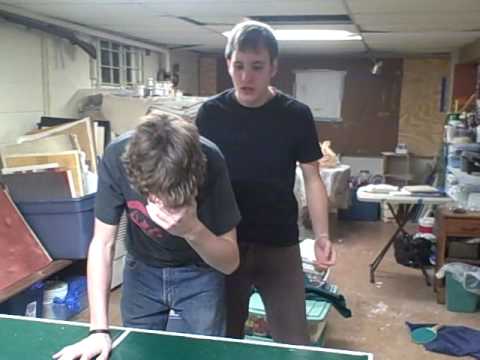crazy ping pong fight - YouTube
