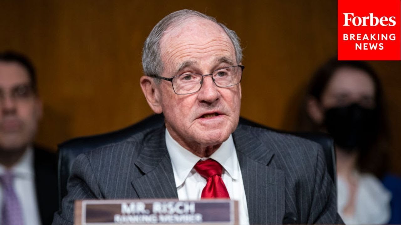 James Risch Pushes For More Policing Agreements Overseas To Combat ...