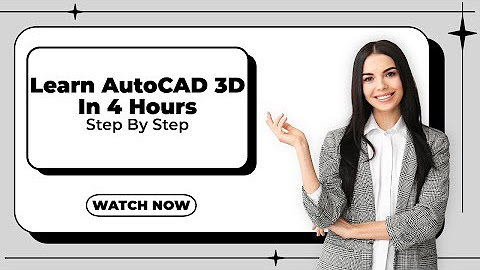 AutoCAD 3D Tutorials for Beginners (Step By Step) - YouTube