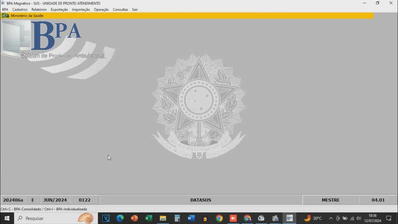 COMO ATUALIZAR O BANCO DE DADOS, A VERSÃO E AS TABELAS DO BPA MAGNETICO - YouTube