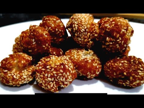 Andrassay (rice flour pakoray)meethay pakoray recipe by food wardrobe ...
