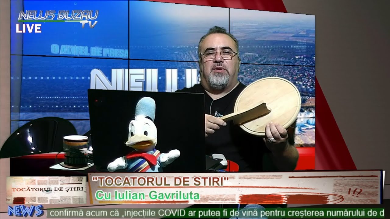 LIVE - TV NEWS BUZAU - TOCATORUL DE STIRI, cu Iulian Gavriluta. Azi ...