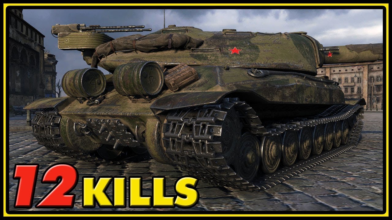 Object 705A - 12 Kills - World of Tanks Gameplay - YouTube