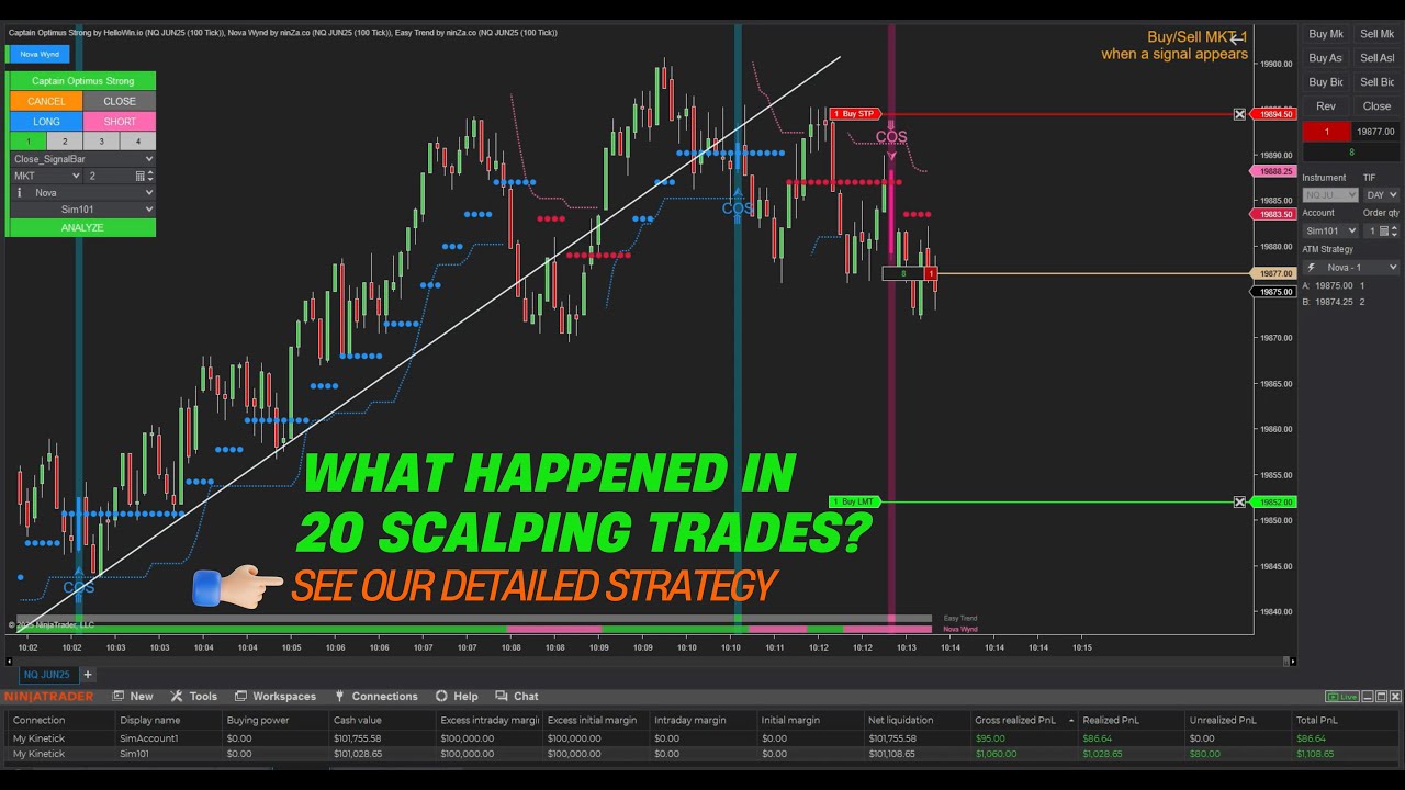 [Live Trading] 20+ Scalping trades: Psychological shifts and detailed ...
