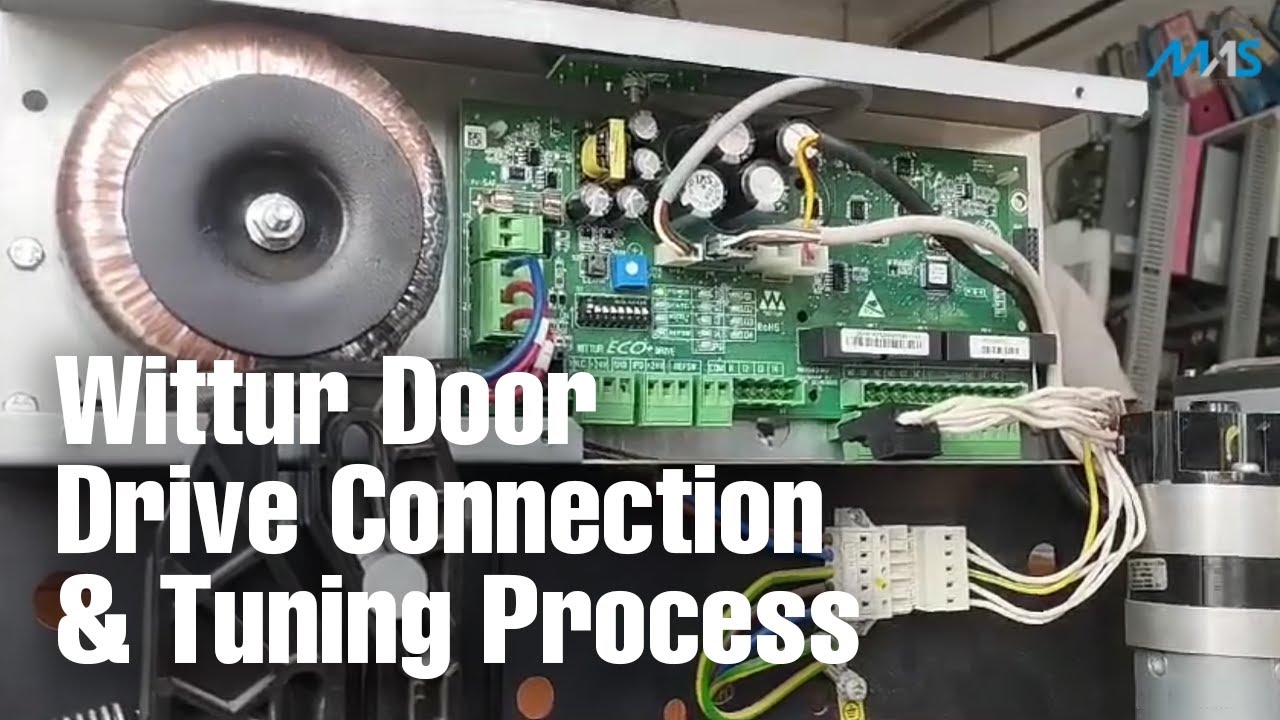 Wittur Door Drive Connection and Tuning Process (in Hindi) | MAS ...