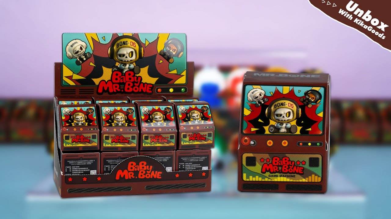Unboxing MR.BONE Baby Bone Series Blind Box #kikagoods #unboxing #asmr ...