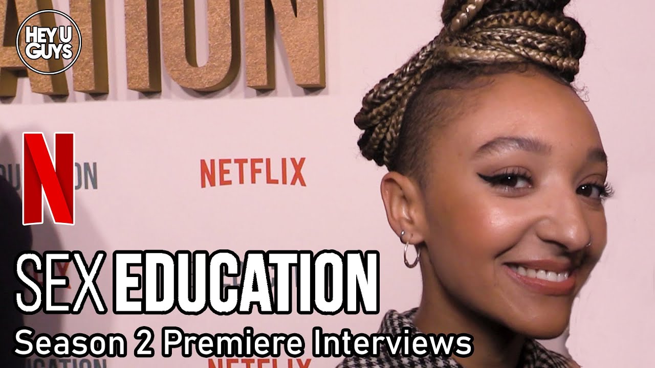 Sex Education Season 2 Premiere Interview Patricia Allison Youtube