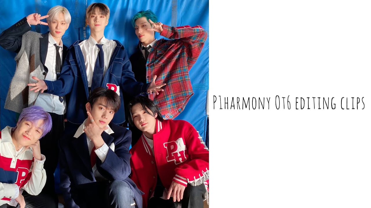 P1harmony Ot6 editing clips (read the desc) - YouTube