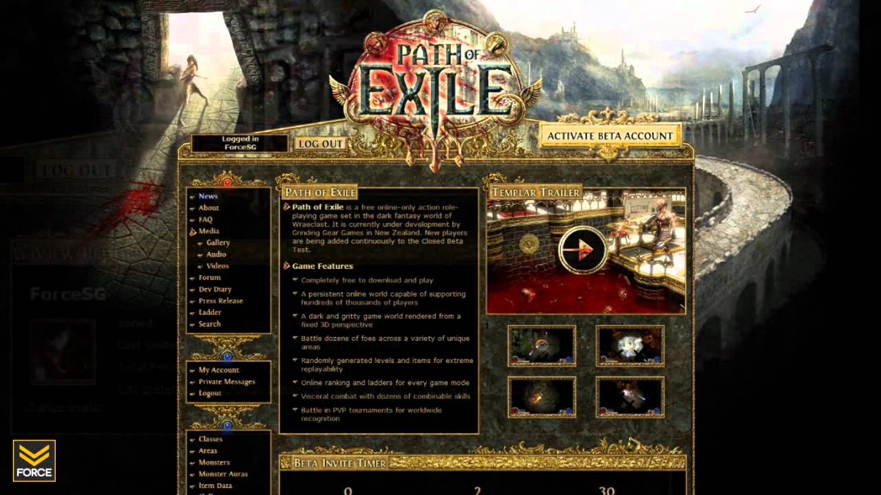 Path of Exile BETA KEY GIVEAWAY (PoE Beta Keys From Force!) - YouTube