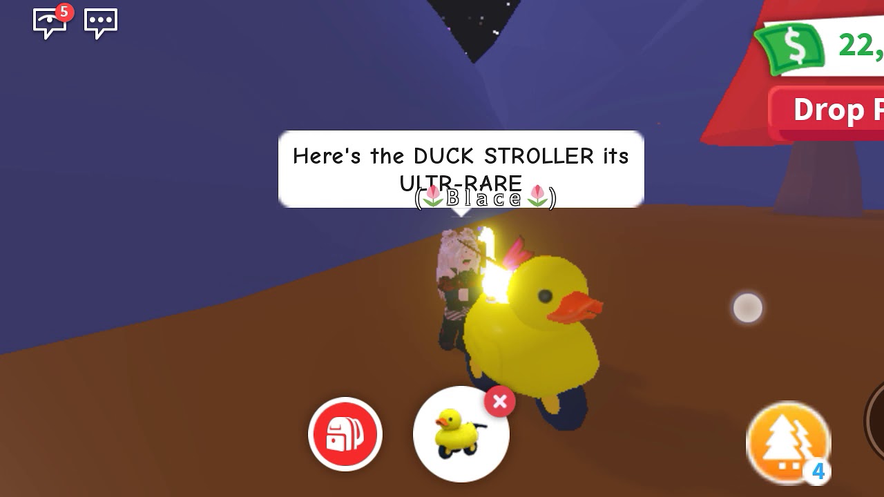 ROBLOX Adopt Me: DUCK STROLLER - YouTube