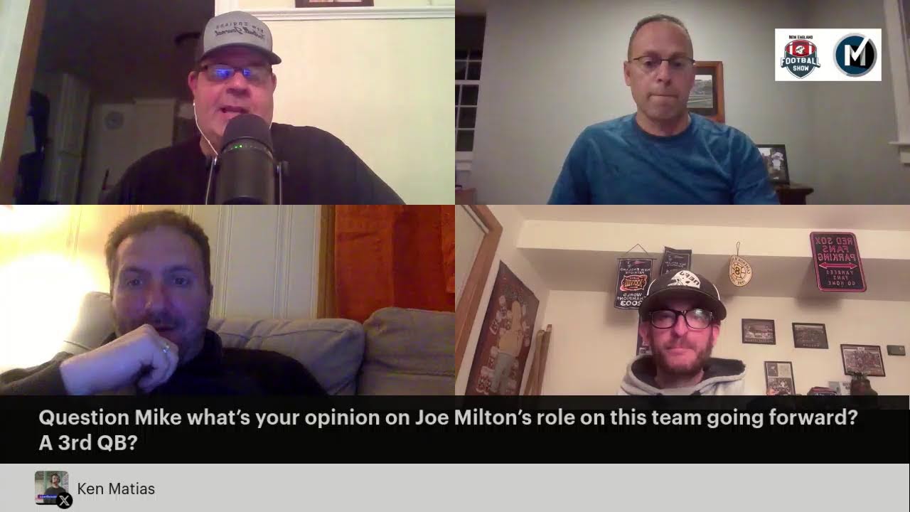 The New England Football Show: Presented By Mortgage Right: Mike Reiss ...