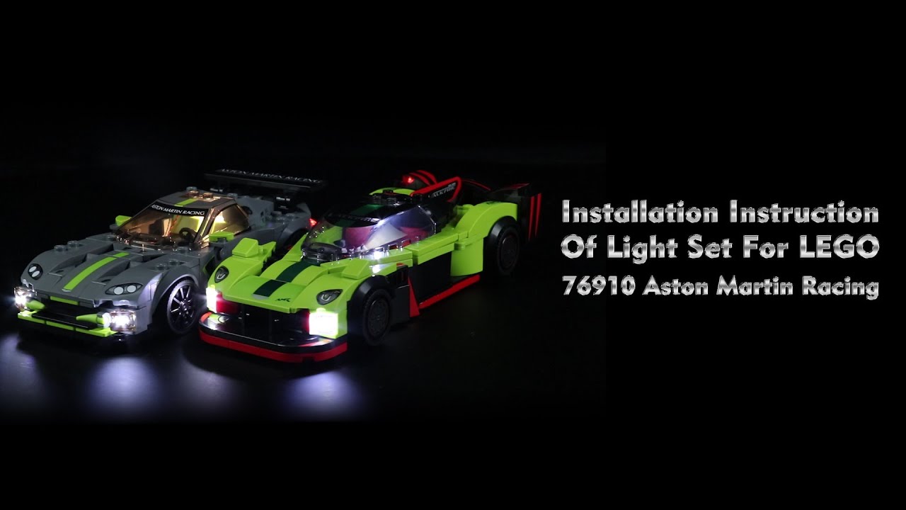 Installation Instruction Of Light Set For LEGO 76910 Aston Martin ...