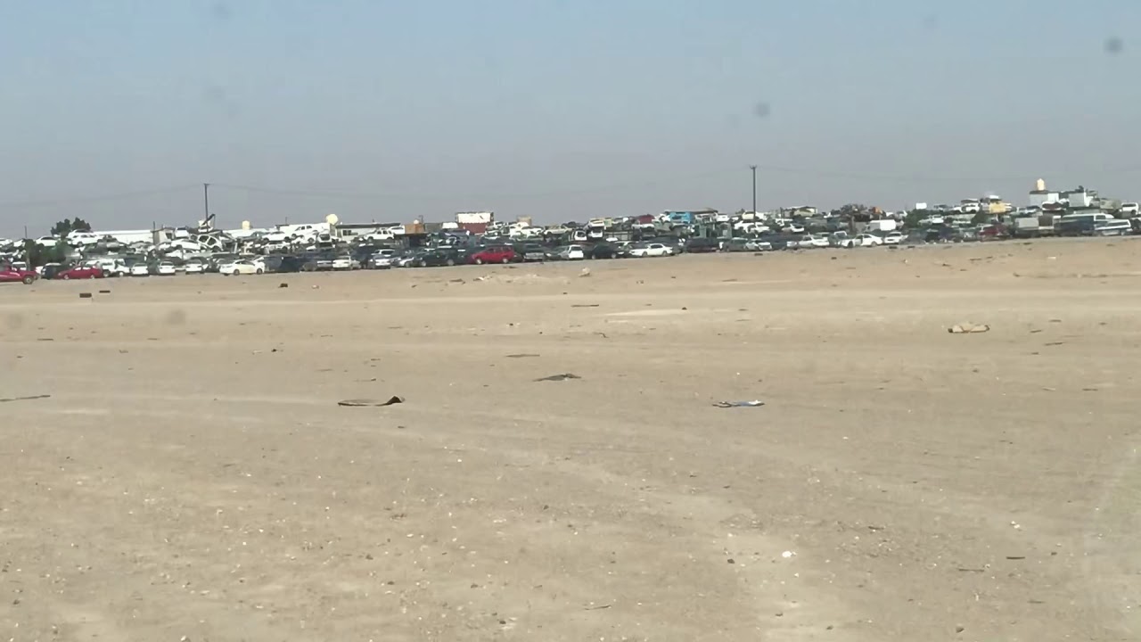 Automobile Scrapyard kuwait - YouTube