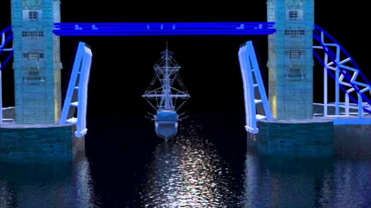Tower Bridge 3D animation - YouTube