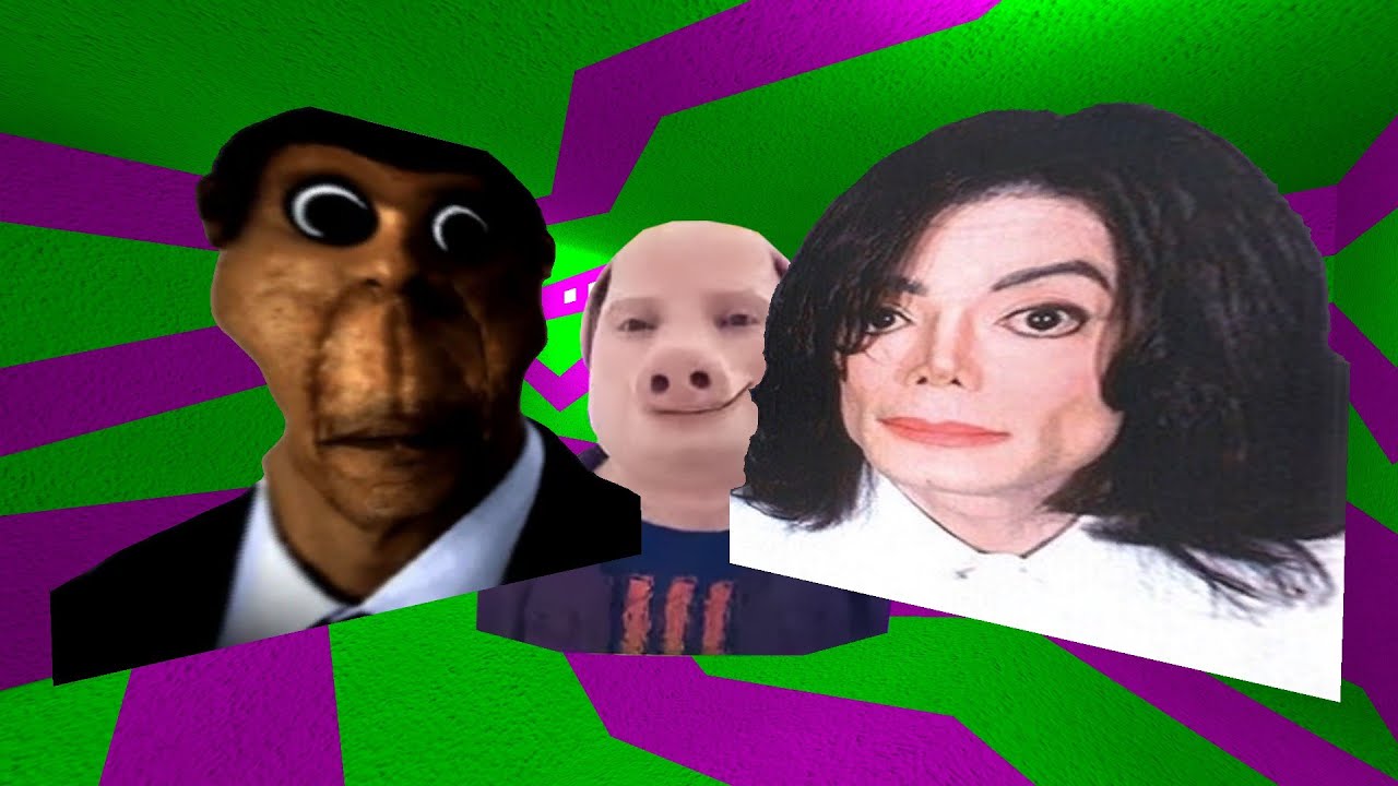 Obunga And John Pork And Michael Jackson Nextbot gmod - YouTube