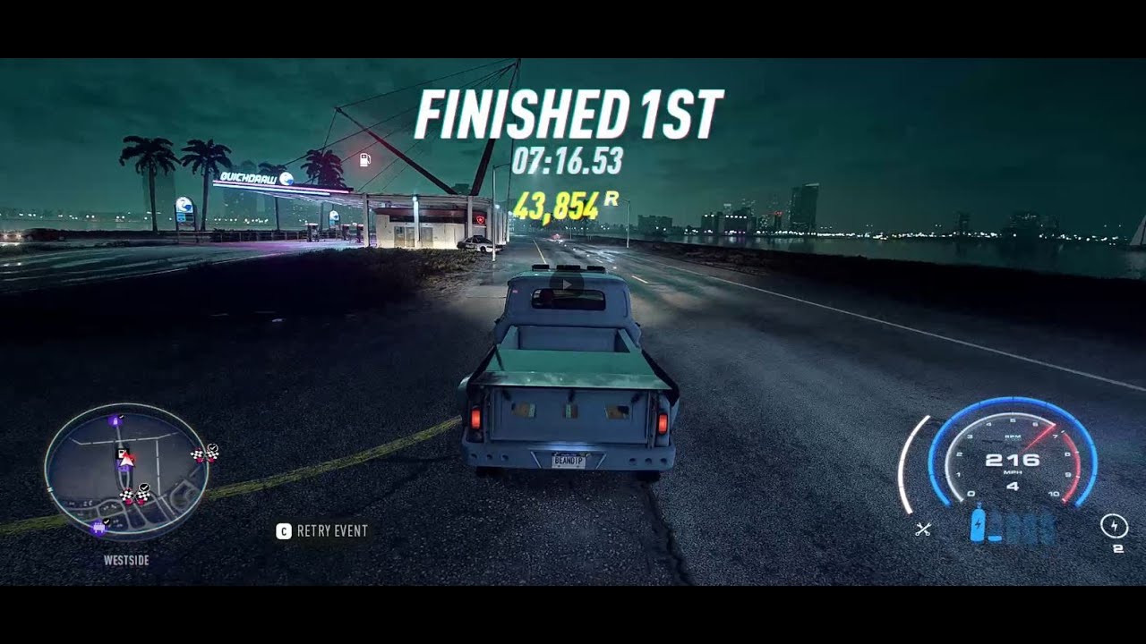 NFS Heat | Discovery | Chevy C10 truck | 7:16.53 (no refills, but gas ...
