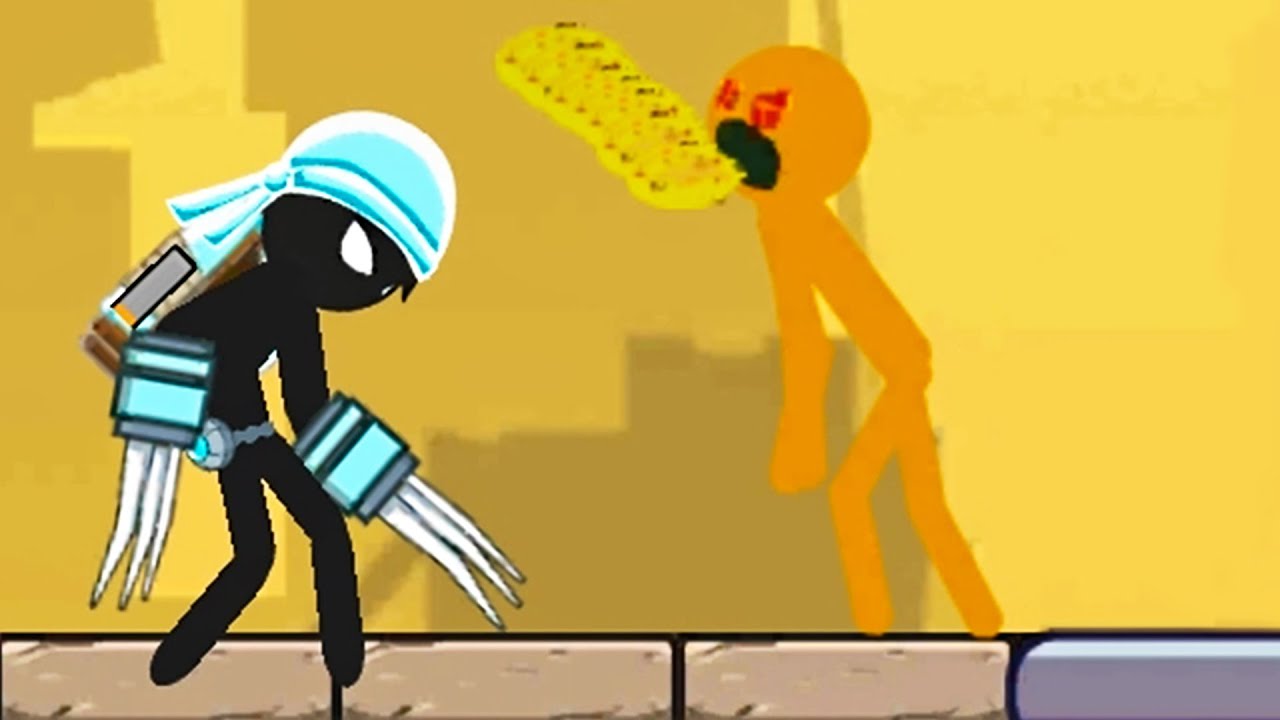 Stickman Zombie Shooter - STICKMAN WOLVERINE! WOLVES CLAWS / Android ...