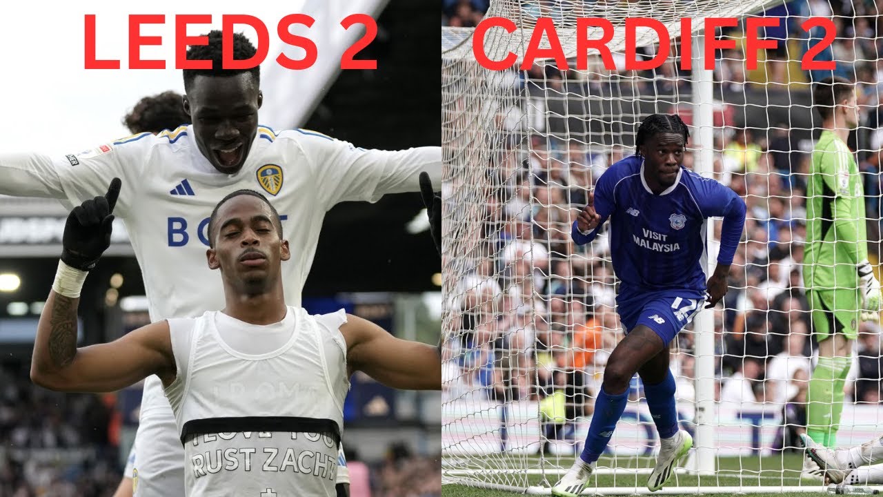 Last Minute Limbs Leeds United VS Cardiff City REVIEW - YouTube