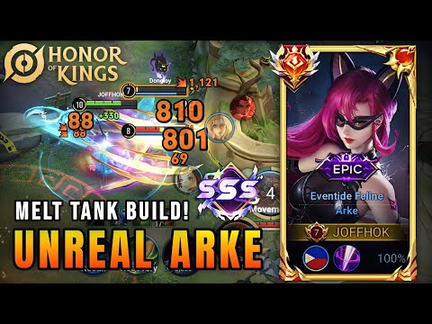 17 KILLS! Epic Arke Dethly Jungler Domination | Honor Of Kings