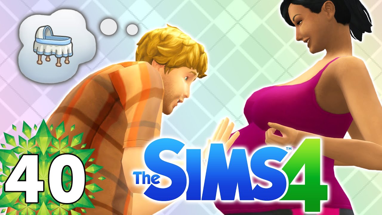 Let's Play The Sims 4 - Part 40 - Baby Bump! - YouTube