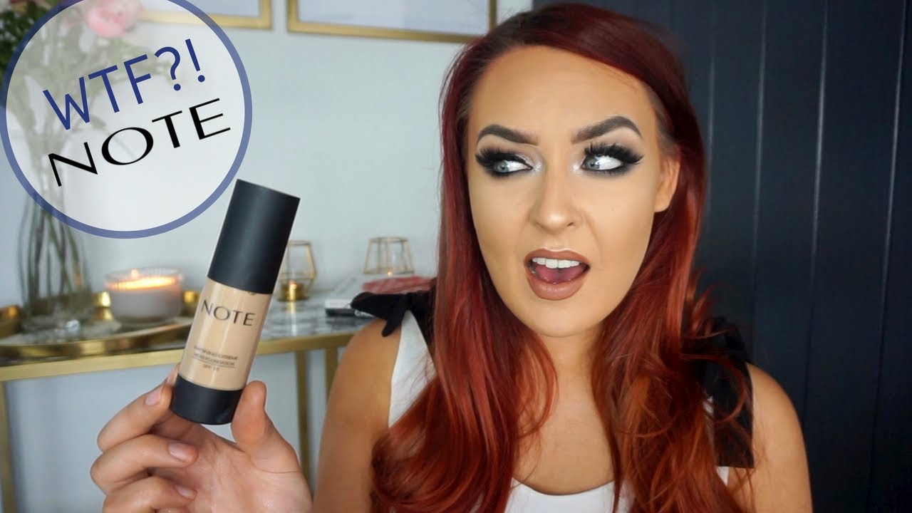 100% Honest Review | NOTE Cosmetics Mattifying Extreme Wear Foundation ...