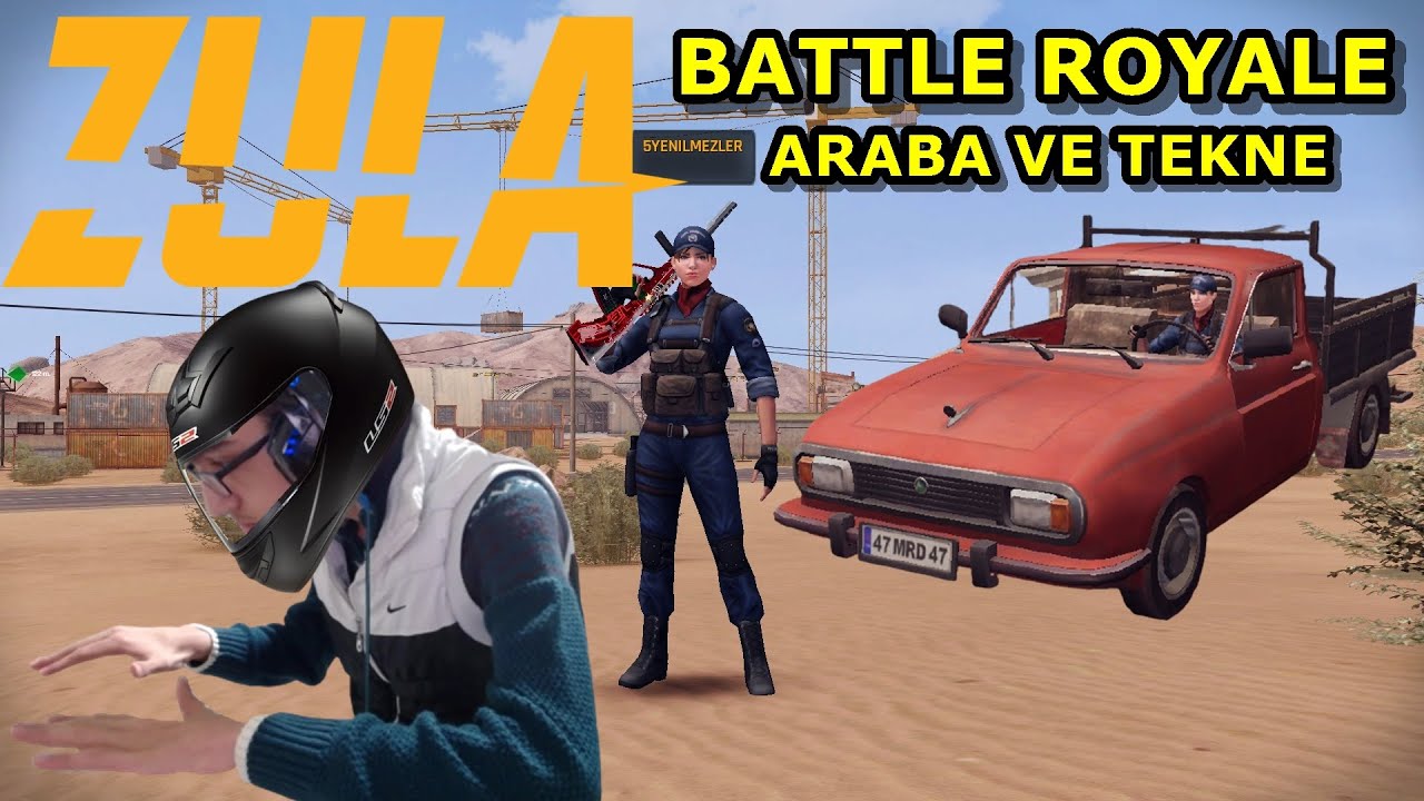 ZULA BATTLE ROYALE AÇILDI! ARABA VE TEKNE GELDİ! BATTLE ROYALE GAMEPLAY ...