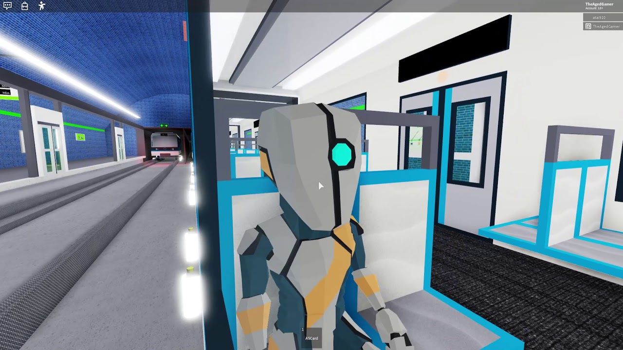 Roblox. Automatic Subway. Mrt Ride From Ionaty Street To Old Town ...