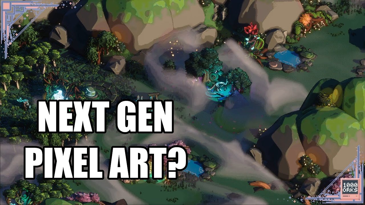 Next Gen Pixel Art? Simulating dynamic fog in our game - YouTube