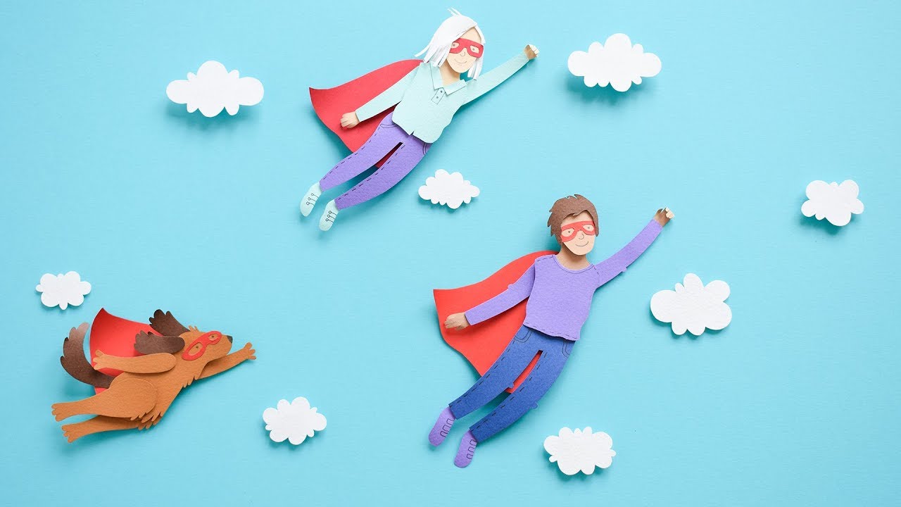 Superheroes | Stop motion animation - YouTube