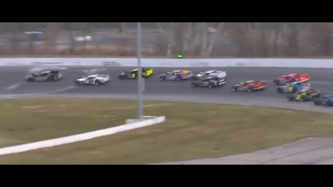 Jimmy Blewett Flip 2018~NASCAR Whelen Modified Series (Thompson ...