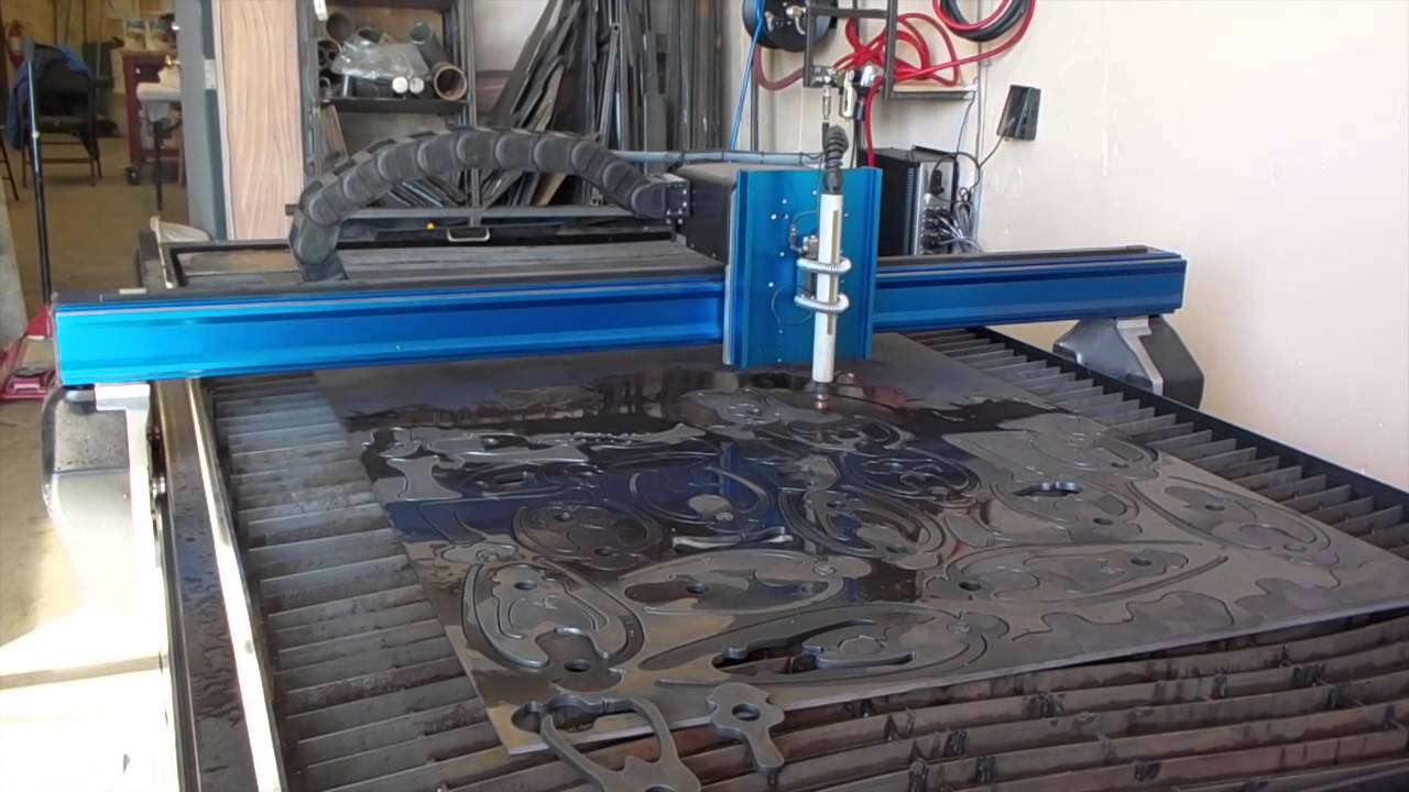 New MultiCam plasma cutter - first project - YouTube