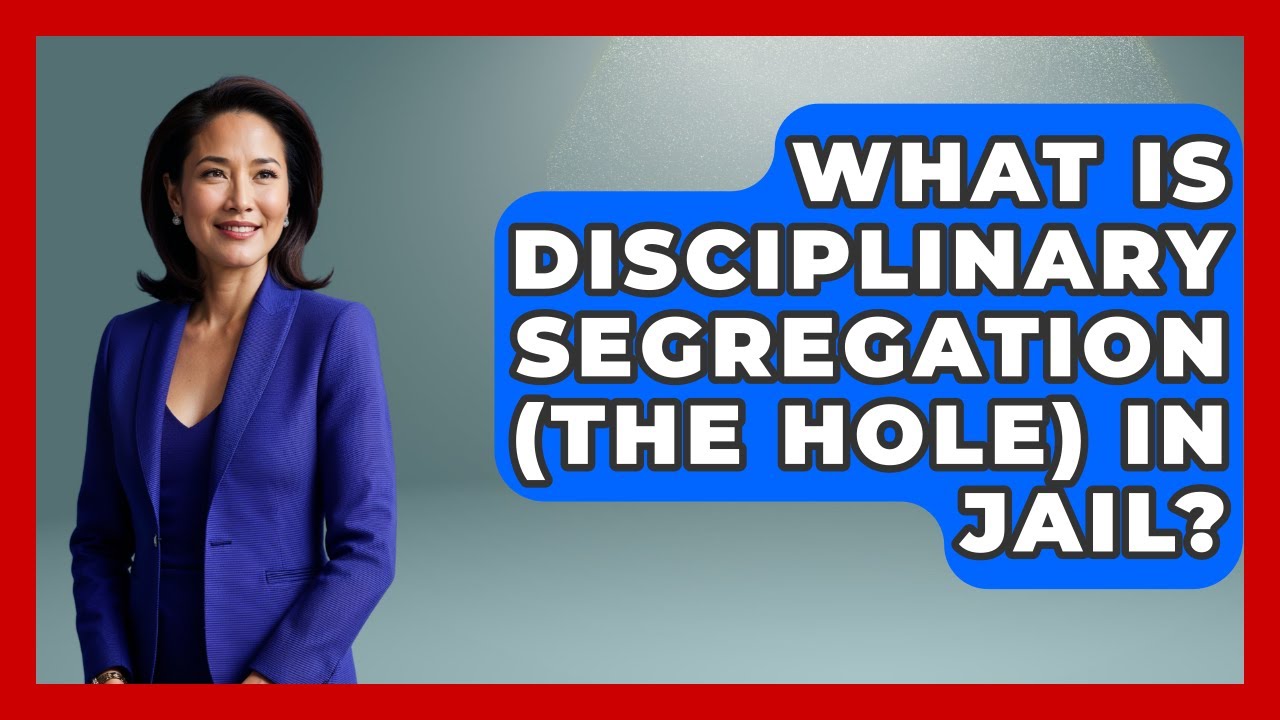 What Is Disciplinary Segregation (the Hole) In Jail? - Jail & Prison ...