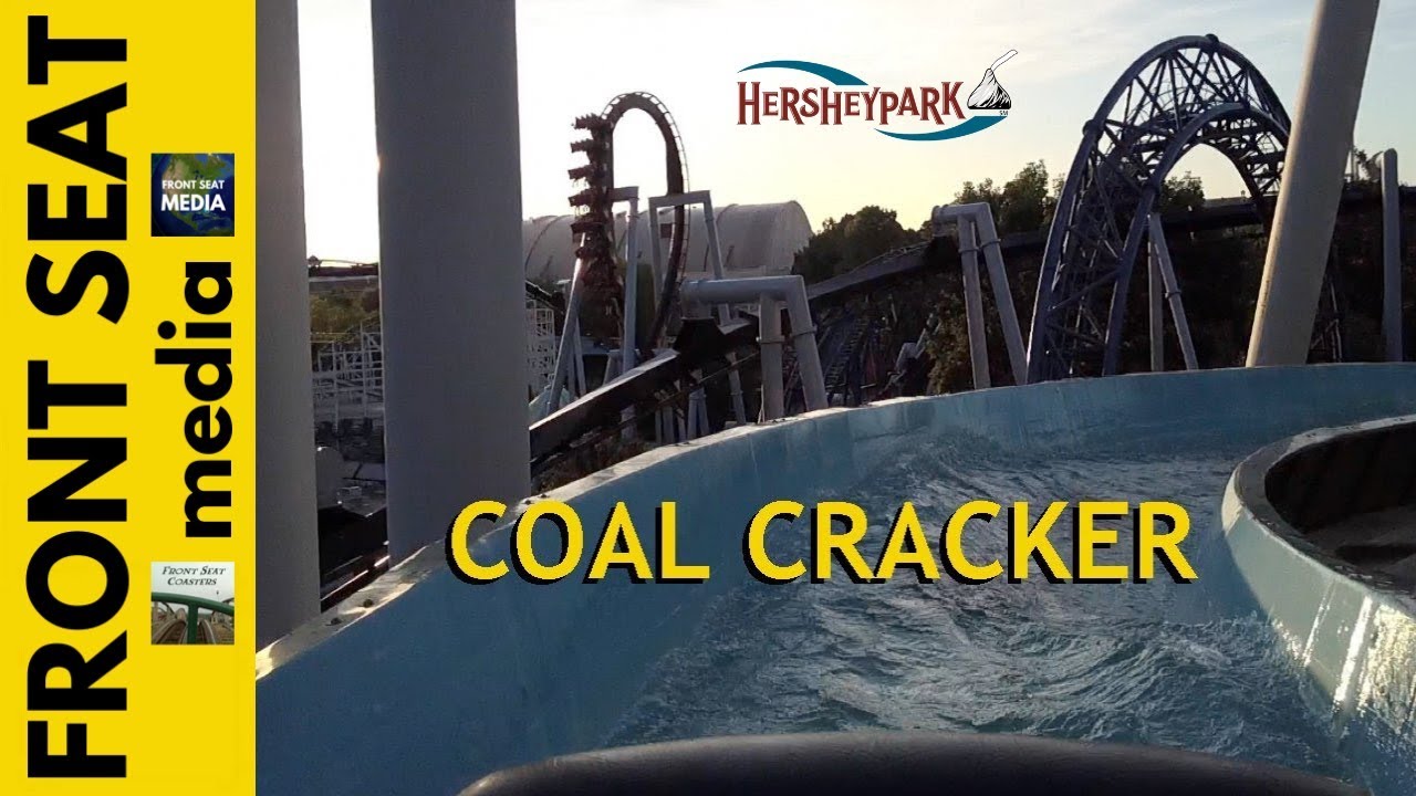 Coal Cracker POV 4K On-Ride Hersheypark Log Flume - Arrow Hydroflume ...