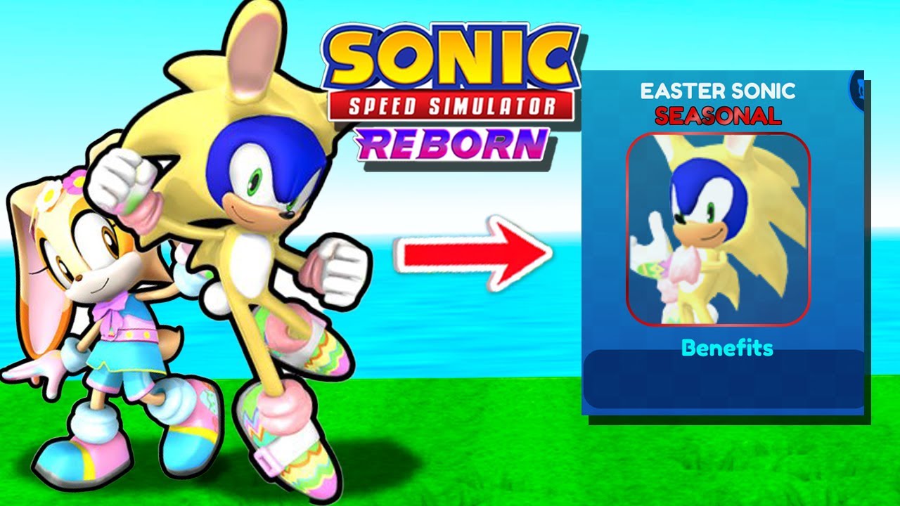 Unlock Easter Sonic & Cream FAST! (Sonic Speed Simulator) - YouTube