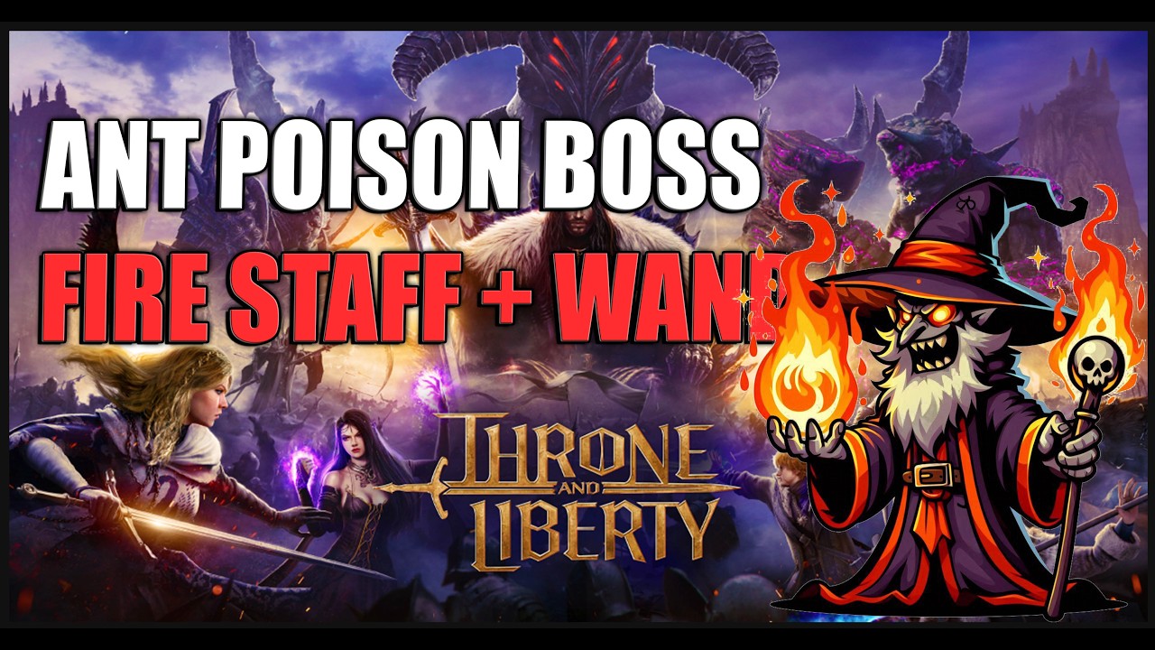 Throne and Liberty | 8th Poison, Explosion, Detox Herbs - Fire Staff ...