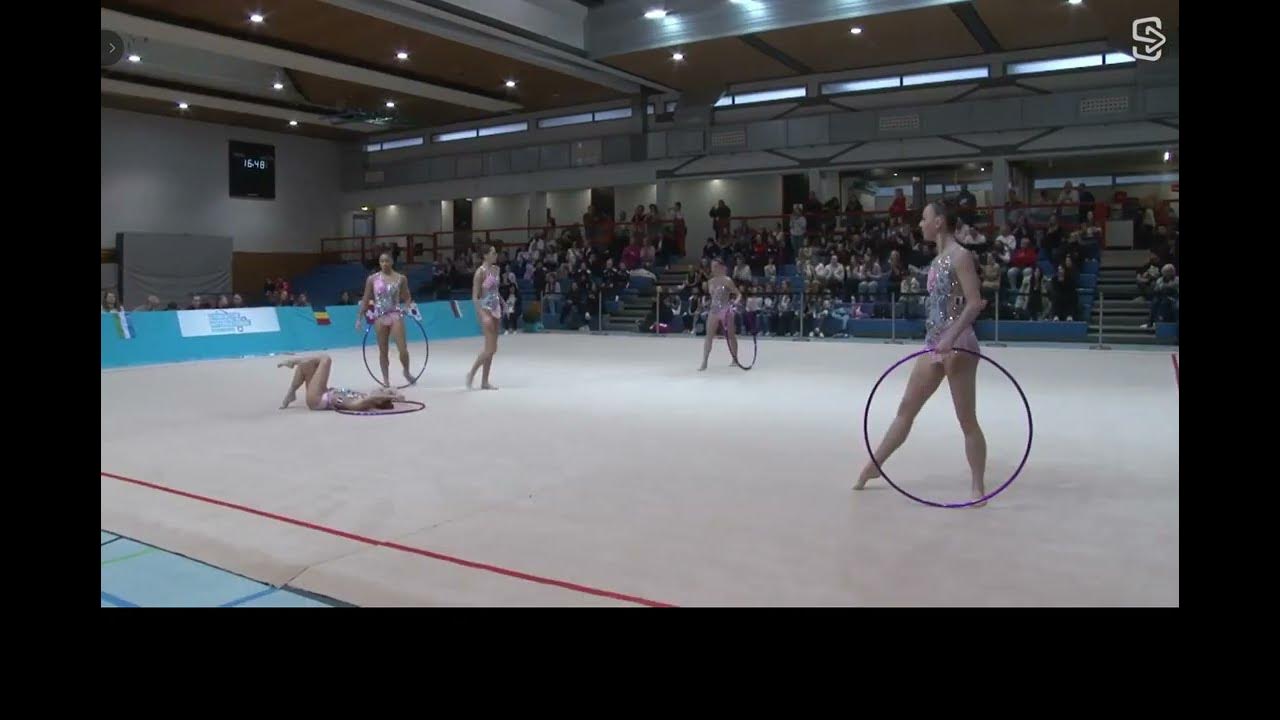 France 5 Hoops 2023 Gymnastik International AA - YouTube