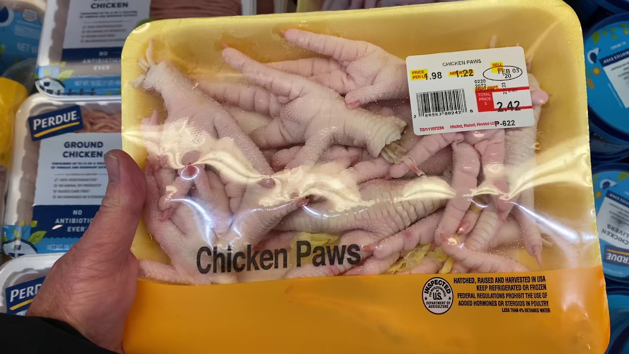 Walmart Chicken Paws are you kidding me - YouTube