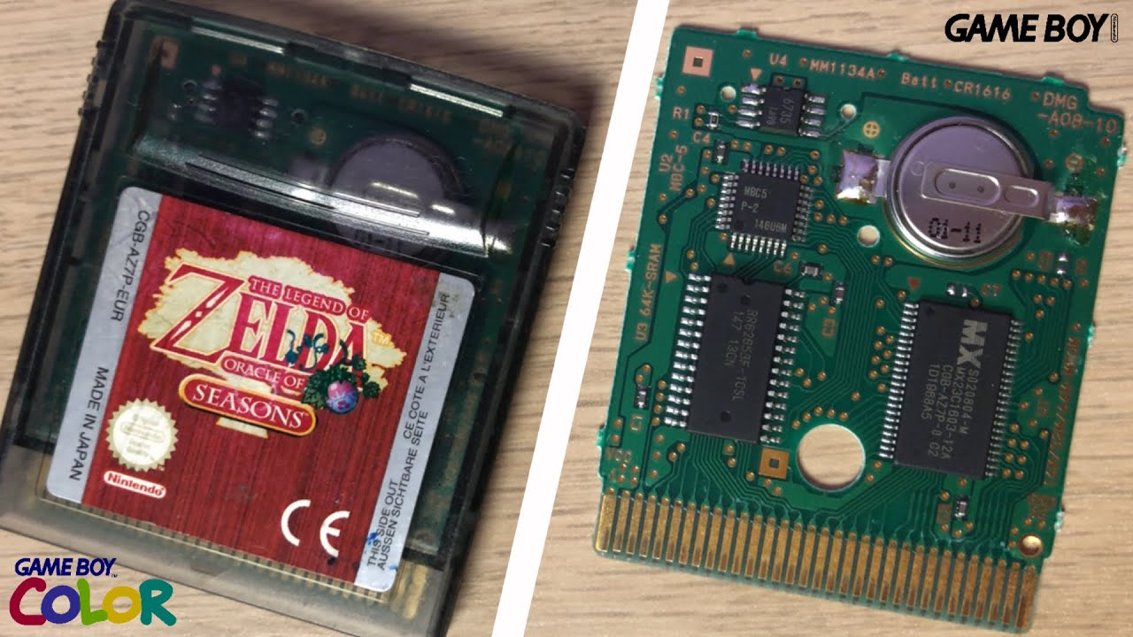 À l’intérieur d’un cartouche Gameboy/Gameboy Color 🎮 - YouTube
