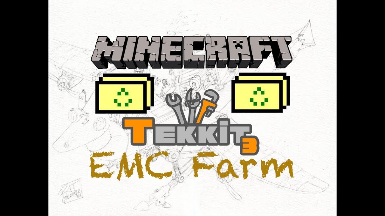 Tekkit - EMC Farms - Scrap Box EMC Farm 100EMC/s - YouTube