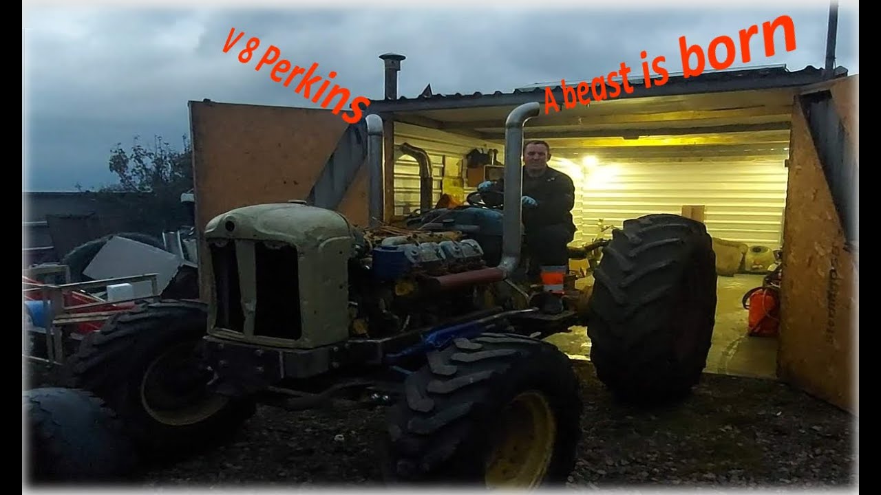 Fordson major V8 part 2 - YouTube